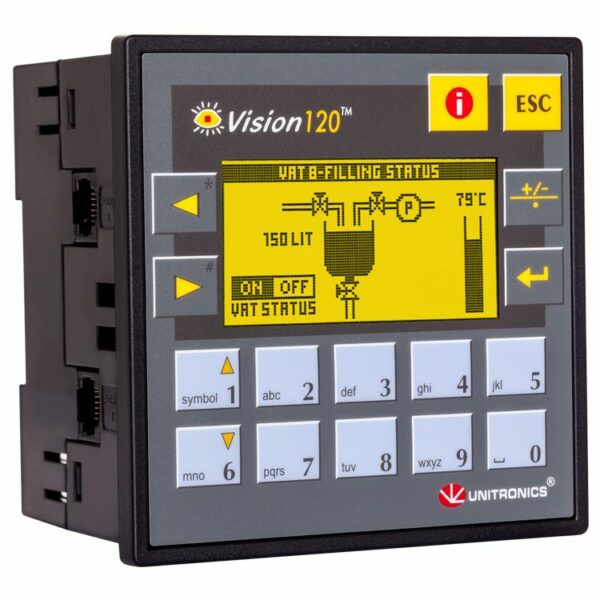 Unitronics V120-22-RA22 | Associated Technology LLC Unitronics V120-22-RA22 | Associated Technology LLC